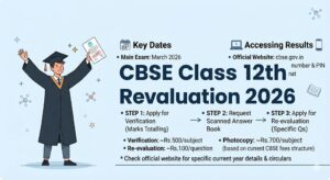 cbse class 12th revaluation, | CBSE Class 12th Revaluation 2026: Link Live
